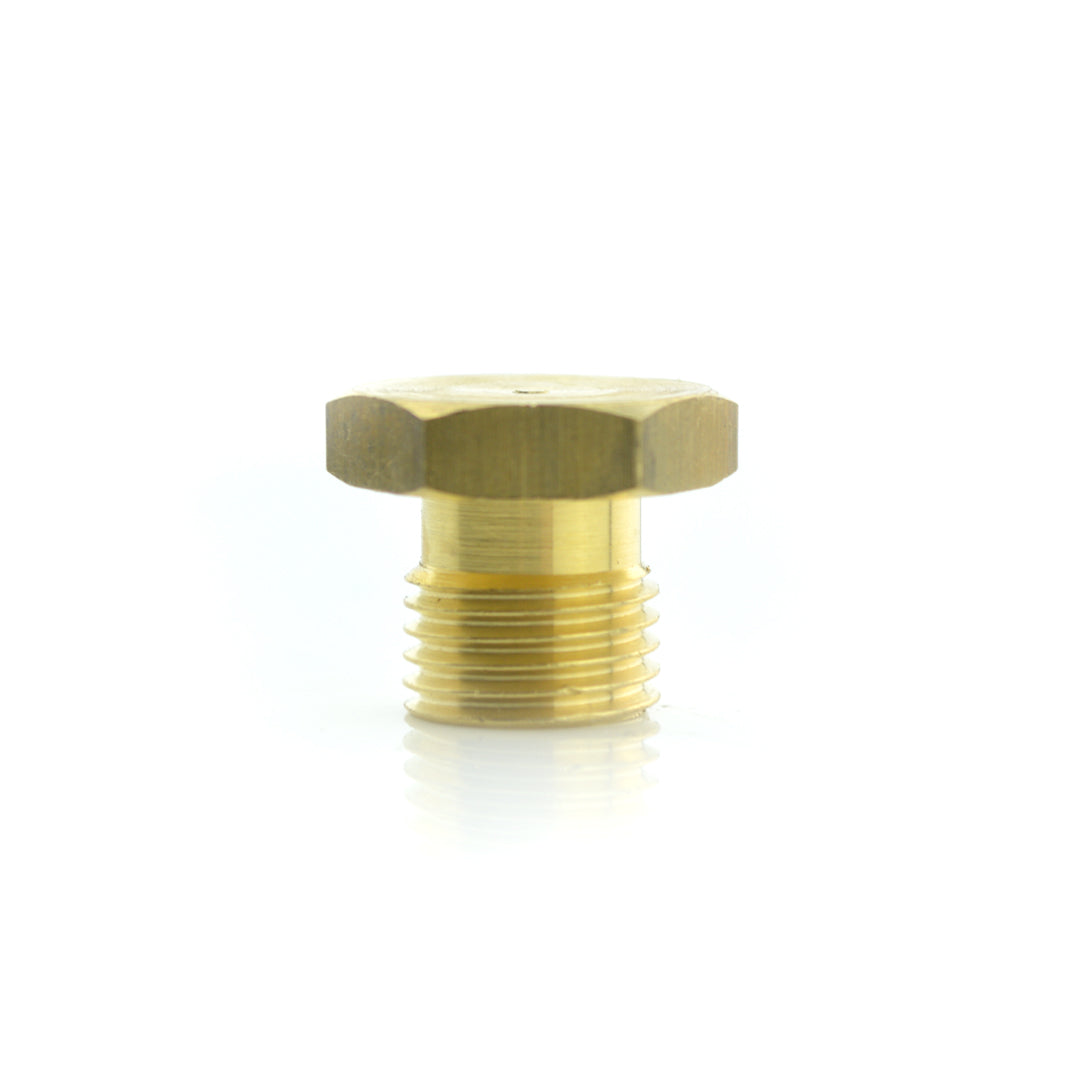 BSPP Brass Solid Male Plug – Century Hose & Couplings Ltd