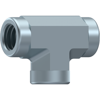 NPT Fixed Female Tee – Century Hose & Couplings Ltd