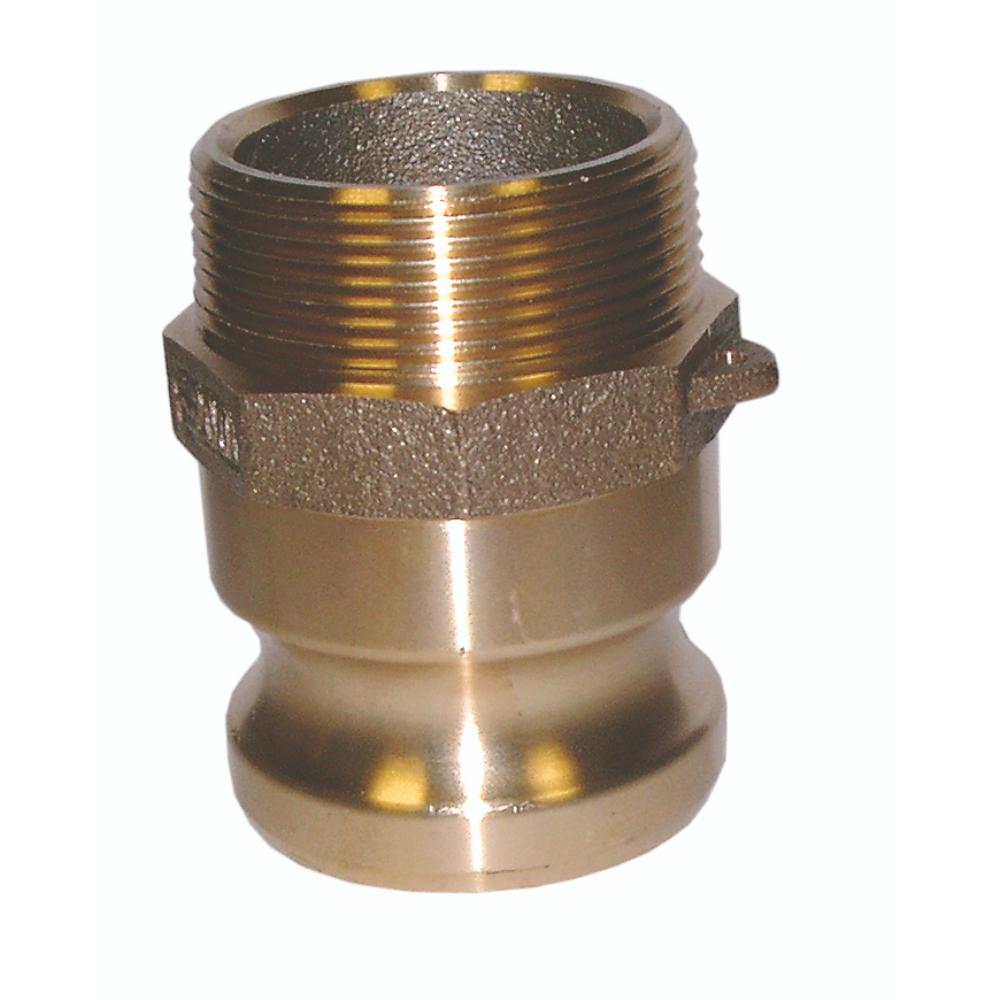 Brass Type F Camlock x BSPT Male – Century Hose & Couplings Ltd