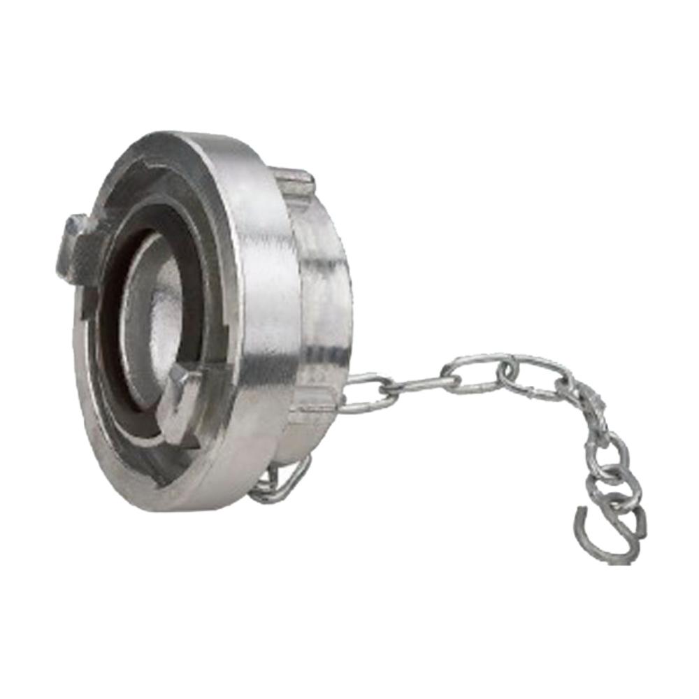 Storz Aluminium Blank Cap & Chain – Century Hose & Couplings Ltd