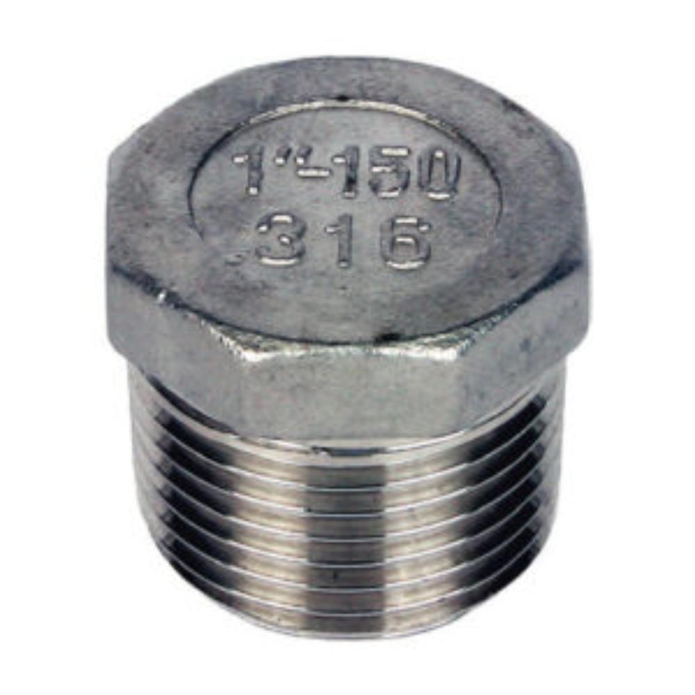 Stainless Steel 316 150lb Hexagon Plug – Century Hose & Couplings Ltd