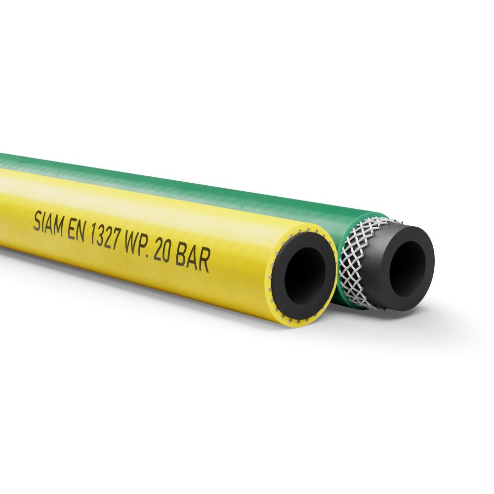 Pilot 20bar Green/Yellow Twin Airline Hose – Century Hose & Couplings Ltd