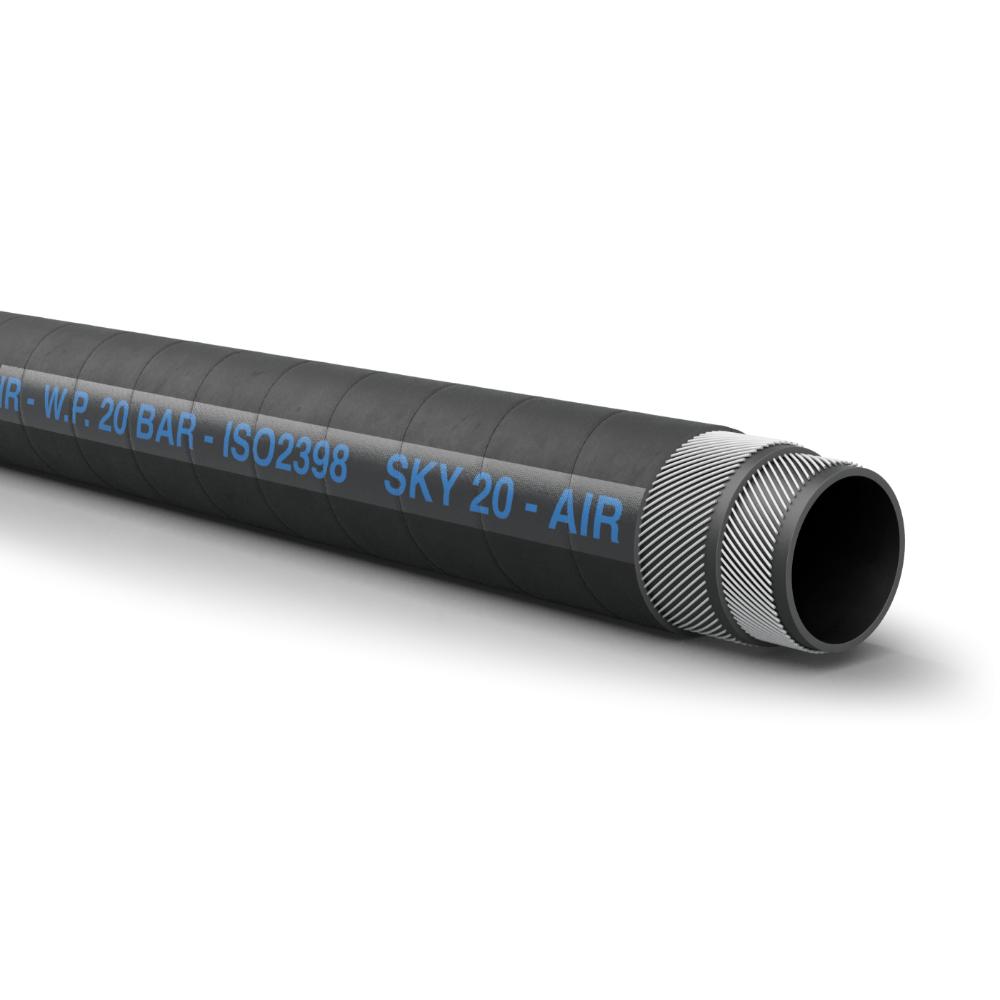 Black 20bar Mandrel Built Air Hose EN2398 – Century Hose & Couplings Ltd