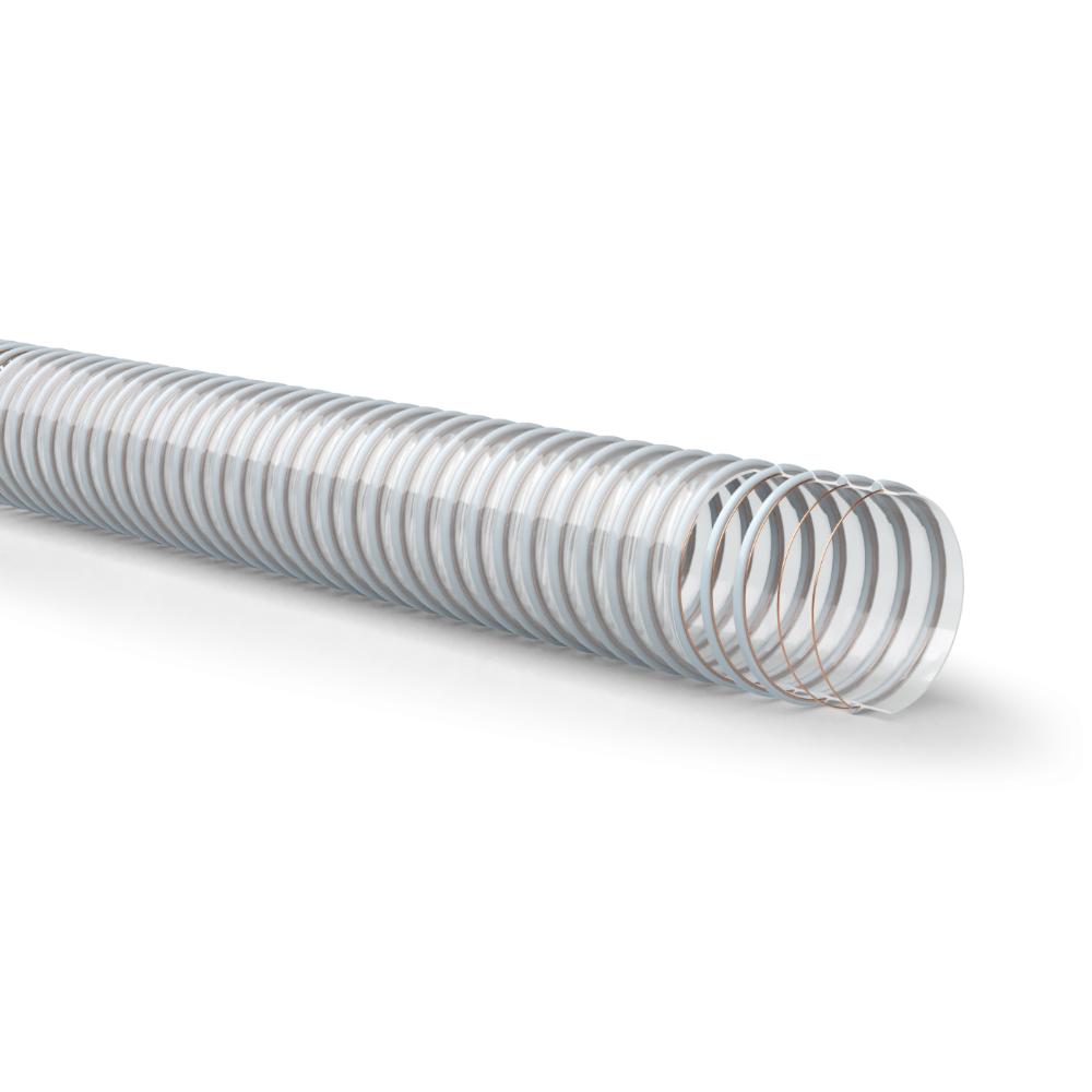 Superflex Clear Anti-Static PU Smooth Bore Polyurethane Ducting ...