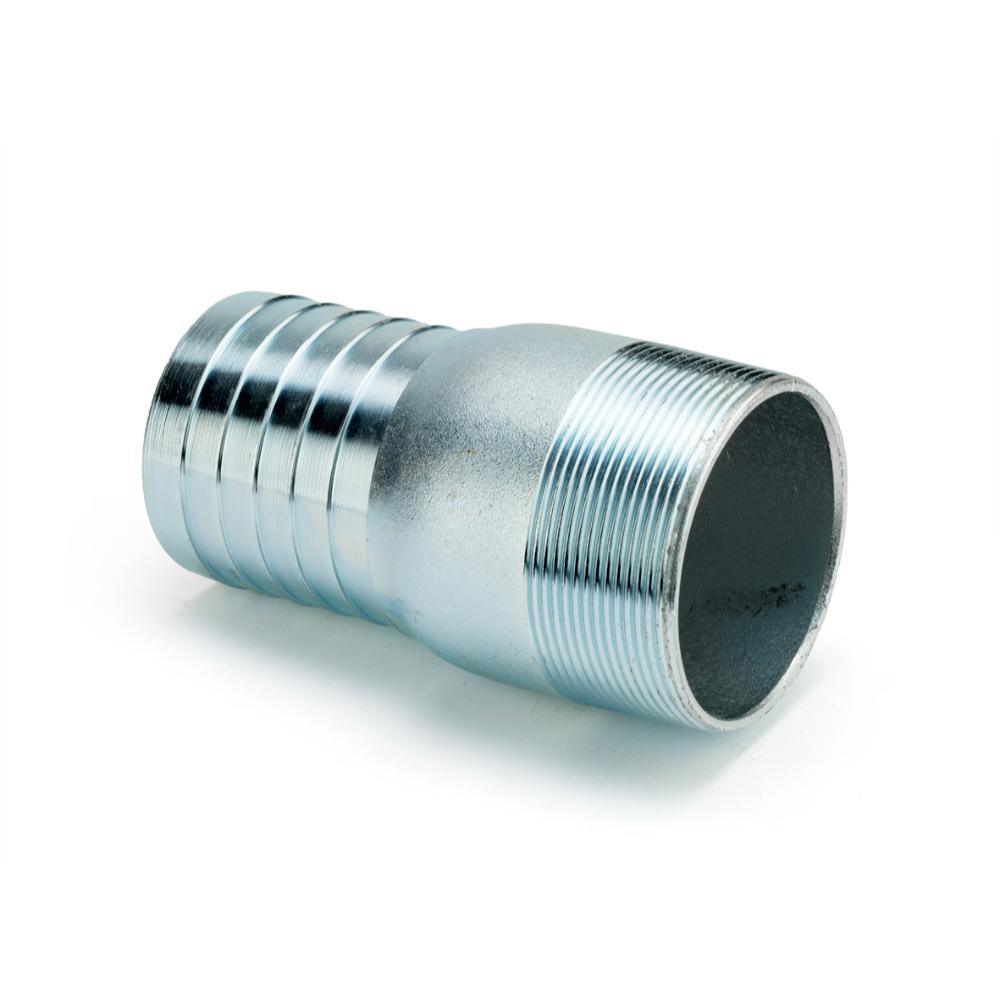 Stainless Steel BSPT Combination Nipple – Century Hose & Couplings Ltd