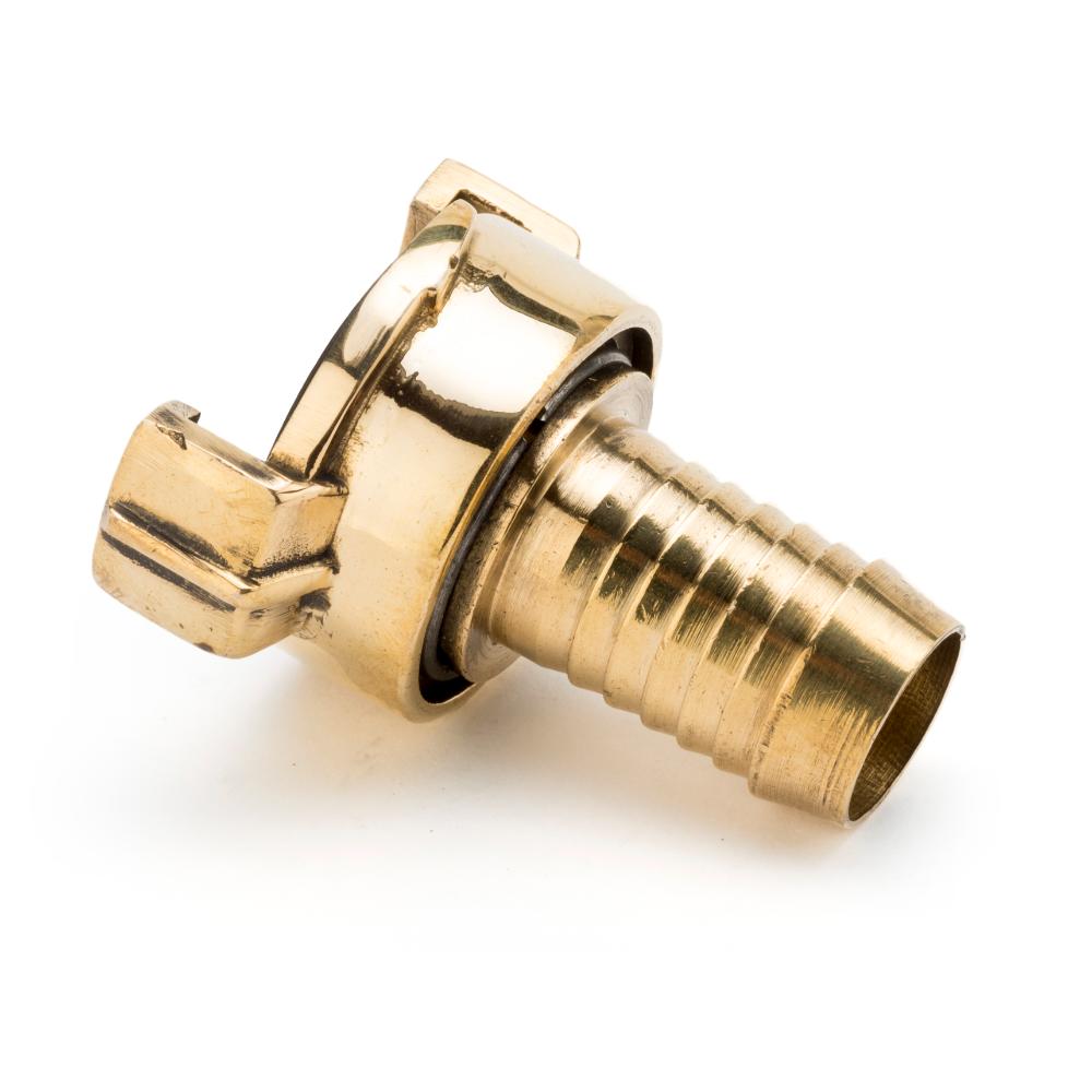 Brass 'Geka' Style QR Water Coupling c/w Hosetail – Century Hose ...